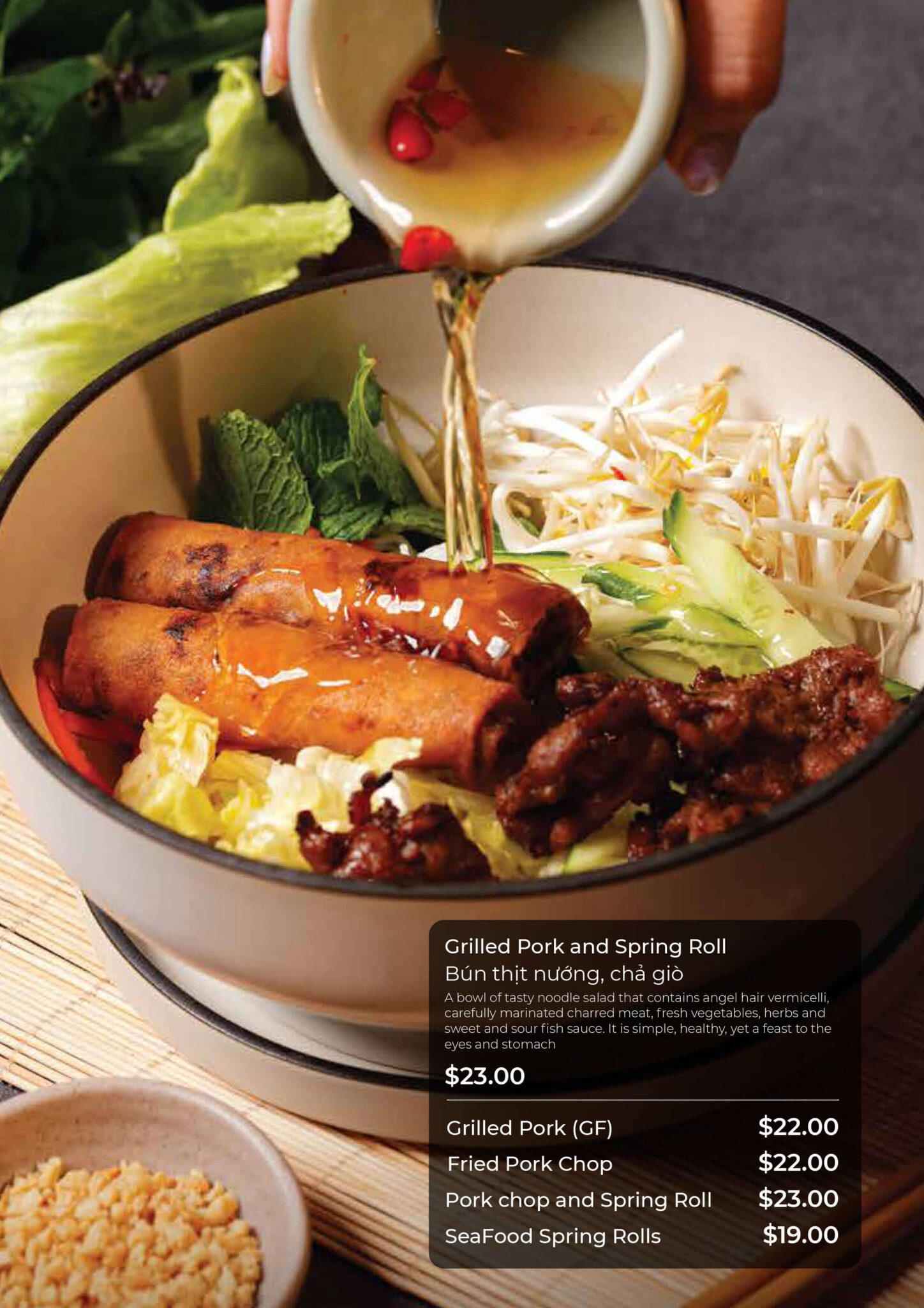 Blacktown Menu - VIETSOUL VIETNAMESE CUISINE